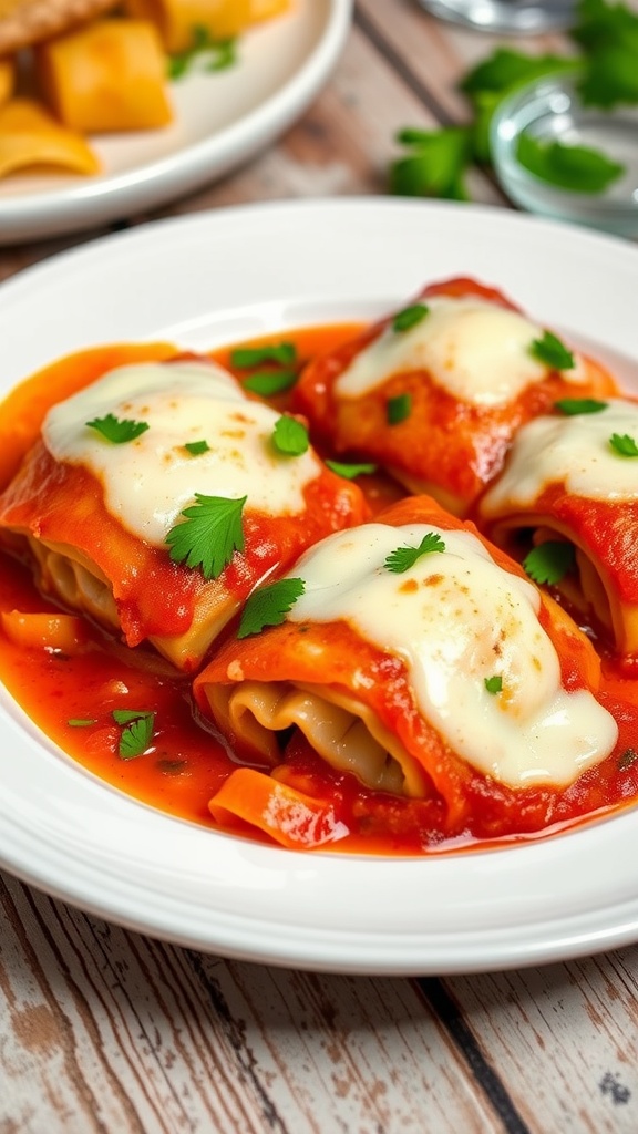 Delicious Salmon Lasagna Rolls Recipe